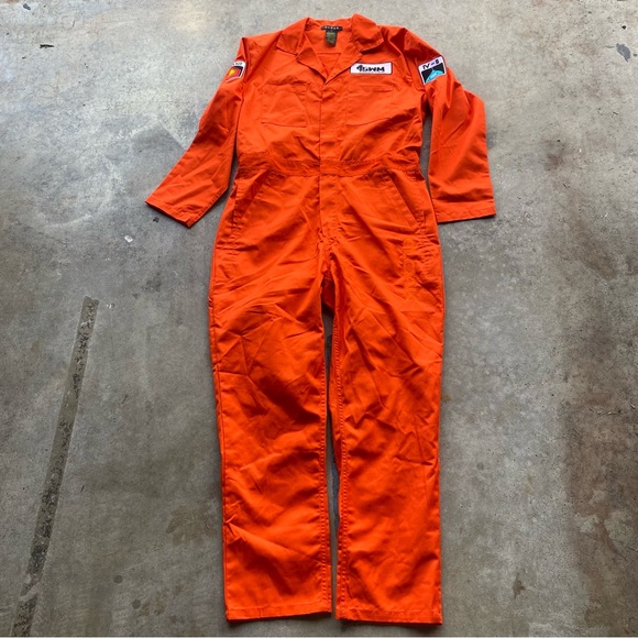 Cloak | Other | Rare In Space With Mark Jumpsuit Cloak Orange New ...